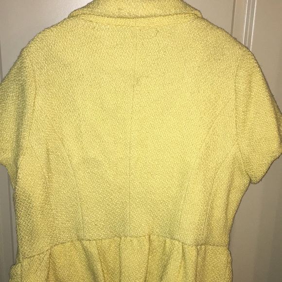 Jackets & Coats | Yellow Flower Jacket | Poshmark